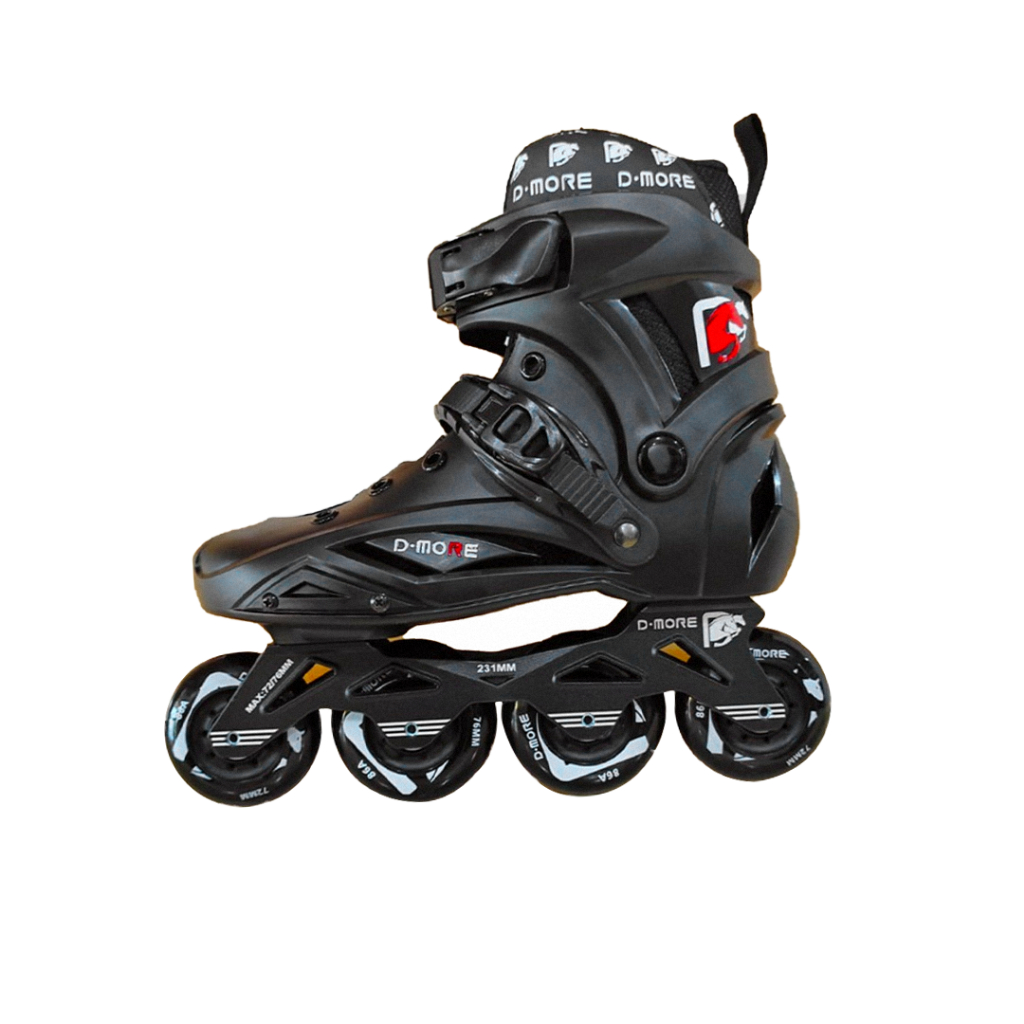 Jual Sepatu Roda Inline Skate Pemula Stainley Dmore Black | Shopee ...