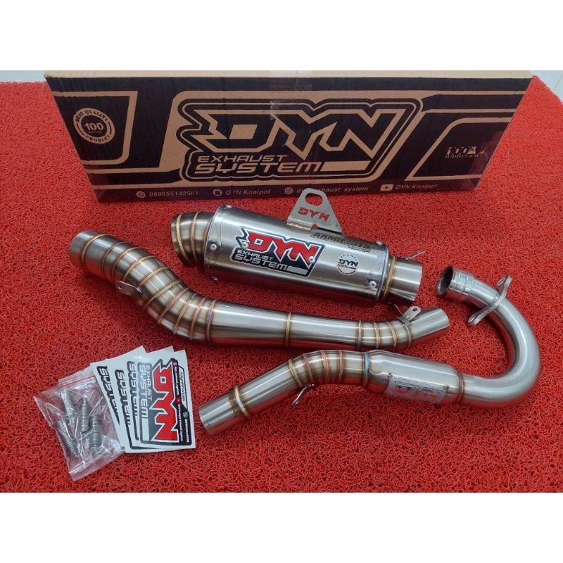 Jual Knalpot CRF KLX WR155 Original DYN Exhaust System | Shopee Indonesia