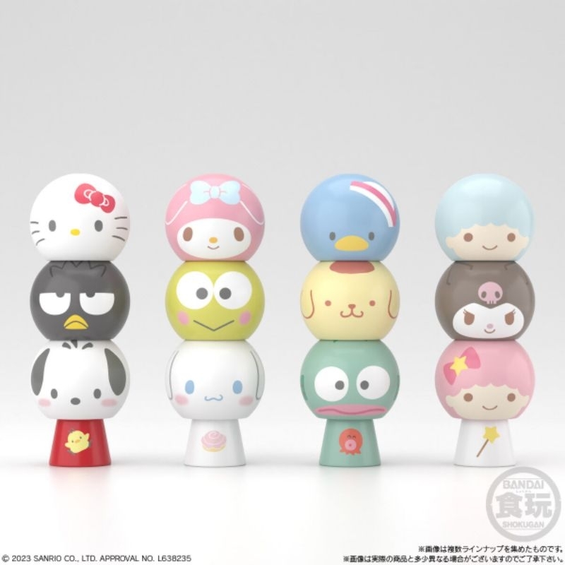 Jual READY Sanrio Candy Blind Box Tsumi Tsumi Dangoma Bandai Japan ...
