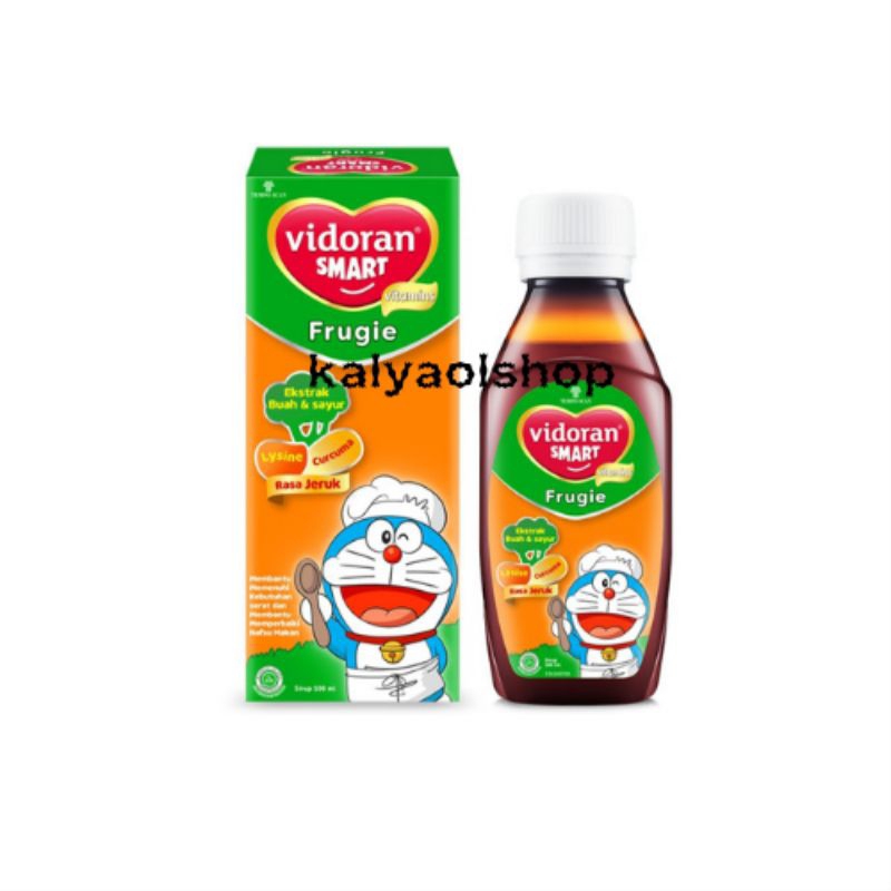 Jual Vidoran Smart Plus Frugie Sirup Orange 100 ml. | Shopee Indonesia