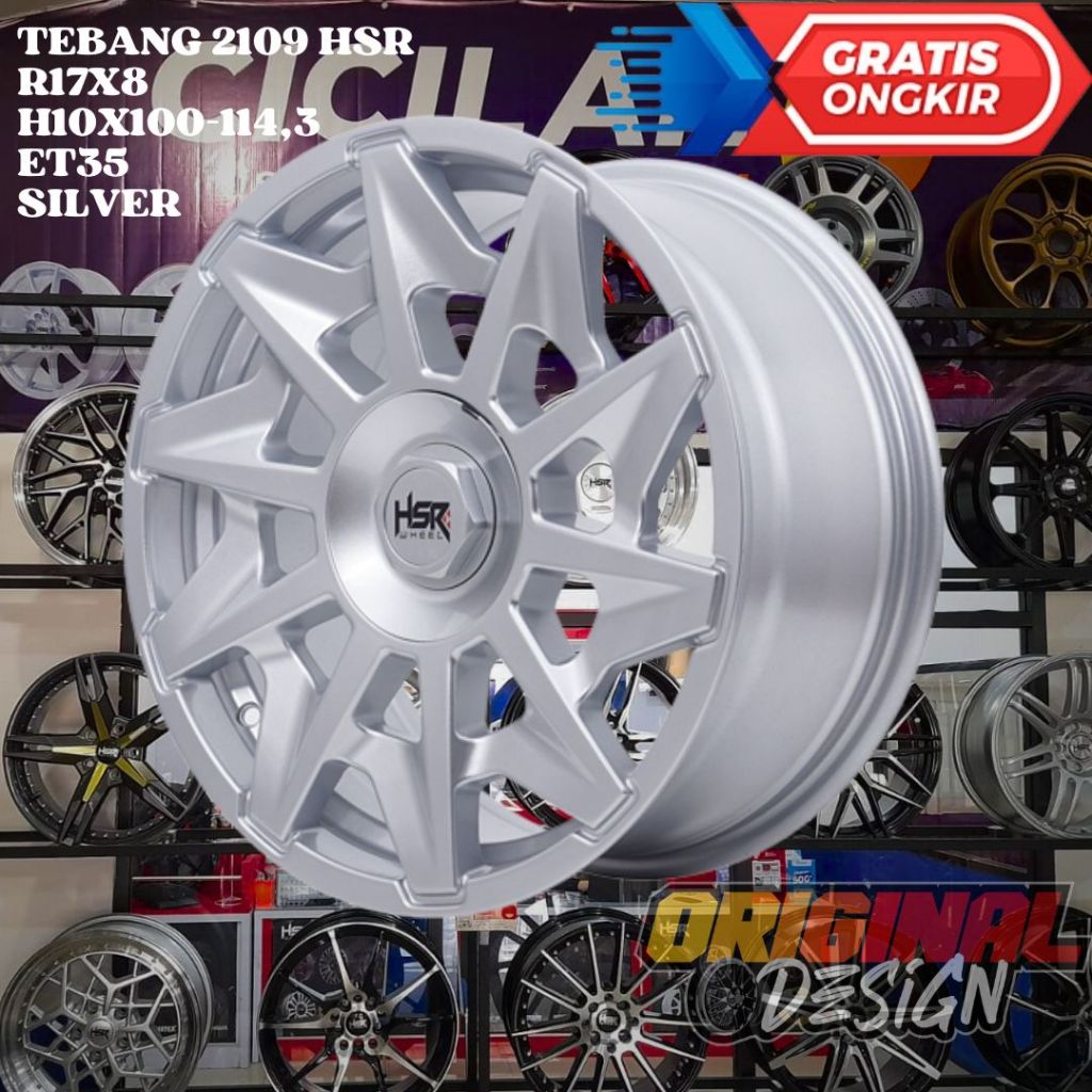 Jual Velg Mobil Ring 17 HSR TEBANG R17 UNTUK ALMAZ INNOVA XTRAIL XPANDER HRV | Shopee Indonesia