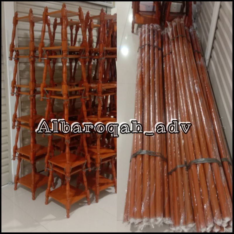 Jual Tiang Pataka Bendera Ruangan Lobang satu 1 Tiang dan Tatakan ...