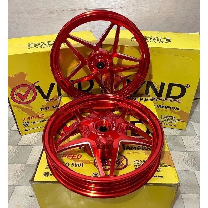 Jual VELG RACING VND V SPEED GEN 1 VARIO 125/Vario 150 vario 110/vario 125 new/vario 150/beat fi ...