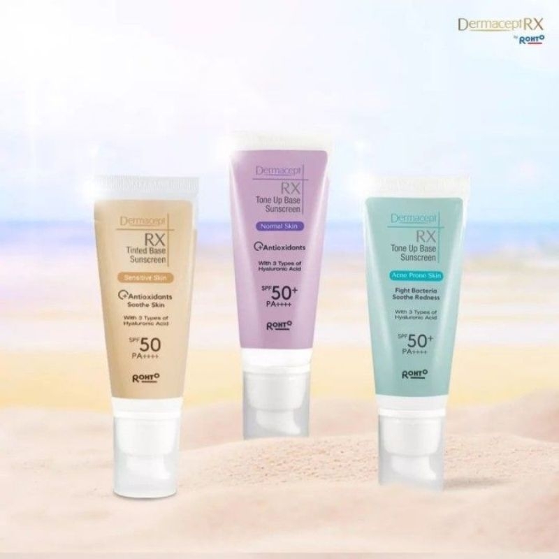 Jual Dermacept RX Tone Up Base Sunscreen SPF 50+ 40gr | Shopee Indonesia