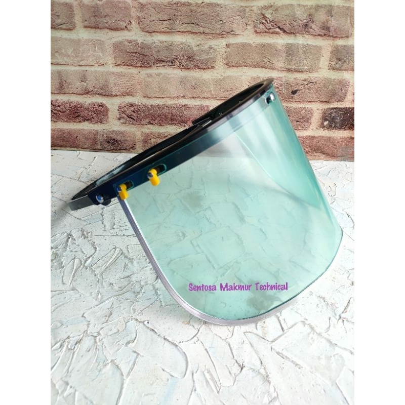 Jual Face Shield APD Pelindung Wajah Untuk Helmet Helm Proyek | Shopee ...