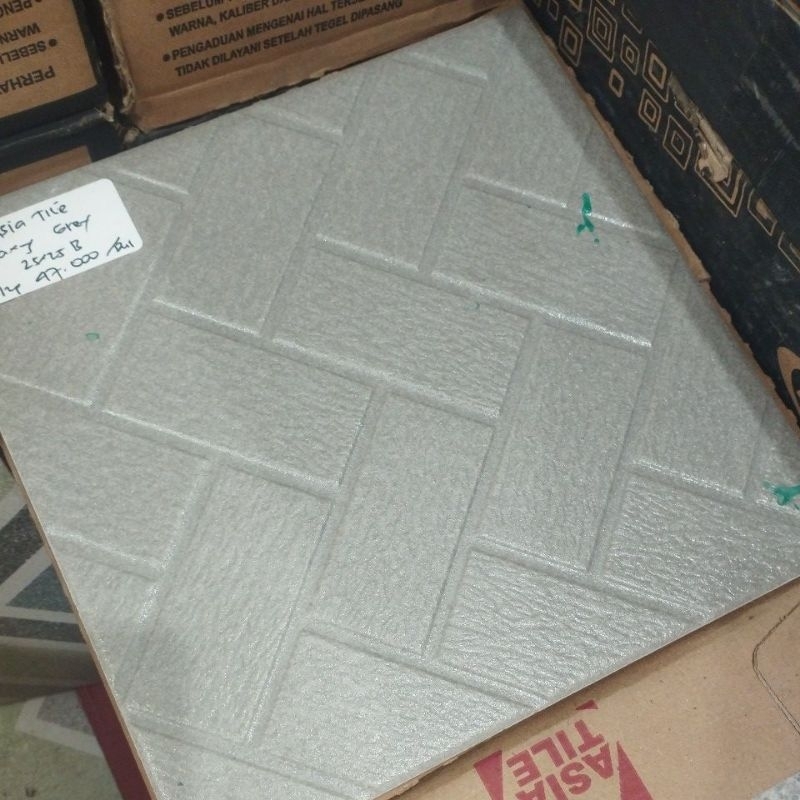 Jual keramik lantai kamar mandi asia tile galaxy grey 25x25kw2 | Shopee ...