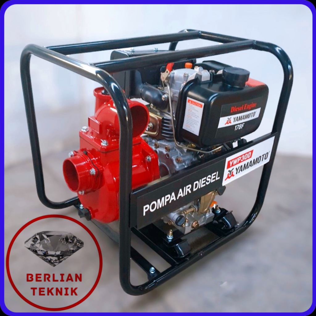 Jual Mesin Pompa Air Solar Diesel Water Pump Yamamoto YWP 30 D / 3 Inch ...