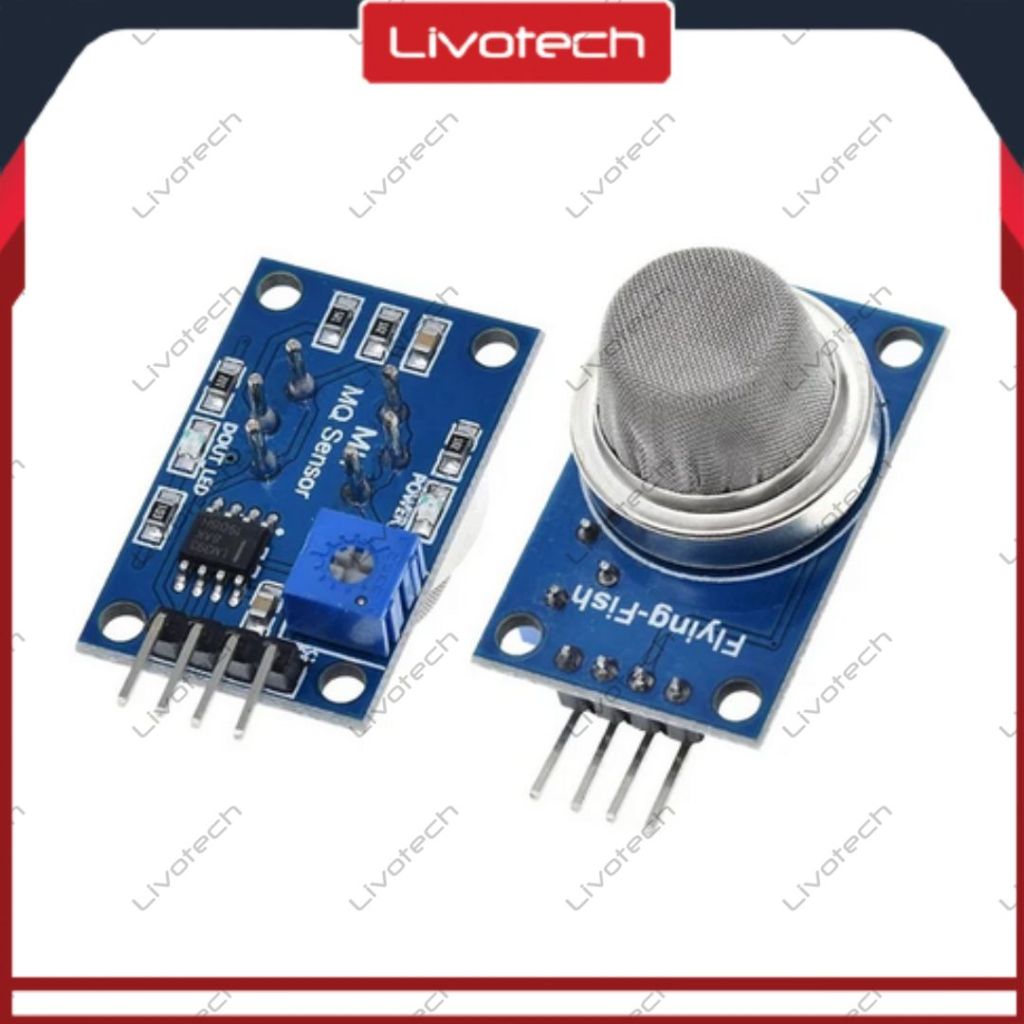 Jual MQ2 Module Sensor Gas LPG Butane Methane Modul Asap Gas Elpiji MQ ...