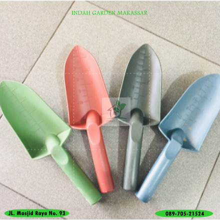 Jual Sekop Plastik Warna Hijau Hitam Biru Abu Merah Multiguna Sendok ...
