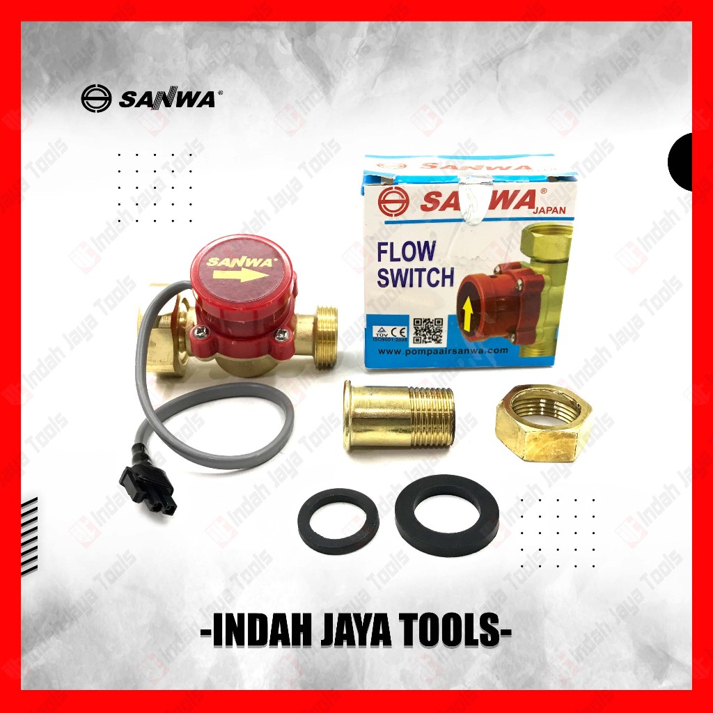 Jual Flow Switch SANWA 3/4 Inch - Otomatis Pompa Air Dorong Booster ...