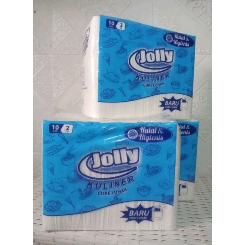Jual Tissue/Tisu/Tisue Refill Facial Nice 700 Gr 2Ply Packing Jolly ...