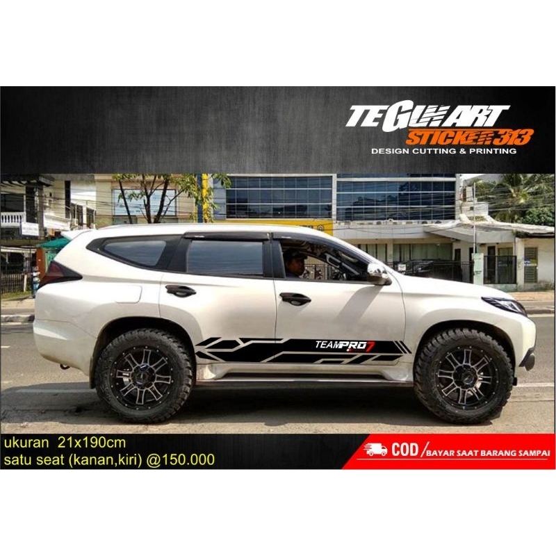 Jual STIKER STRIPPING MOBIL TOYOTA FORTUNER VRZ | Shopee Indonesia