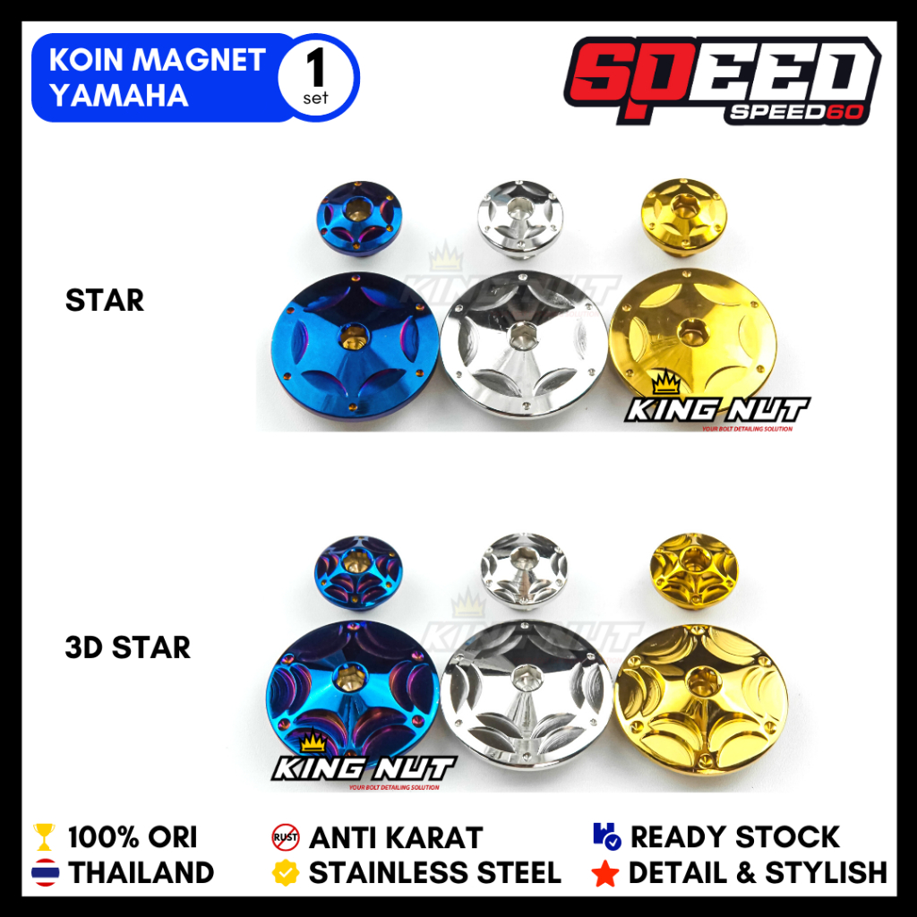 Jual Koin Magnet Blok Yamaha Mio Nouvo Vixion Jupiter Scorpio Xabre ...