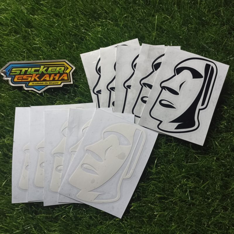 Jual Sticker Emot Batu Moai | Shopee Indonesia
