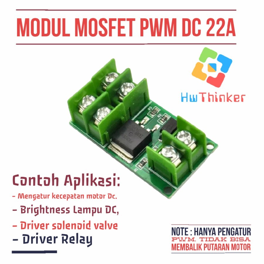 Jual F5305s IRF5305s High Voltage Power Mosfet Switch Relay Module PWM ...