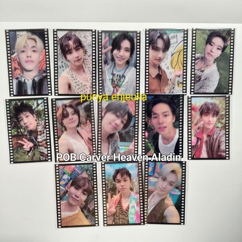 Jual Photocard POB Seventeen - Seventeenth Heaven Carat Version Aladin [ Pre order benefit PC ...