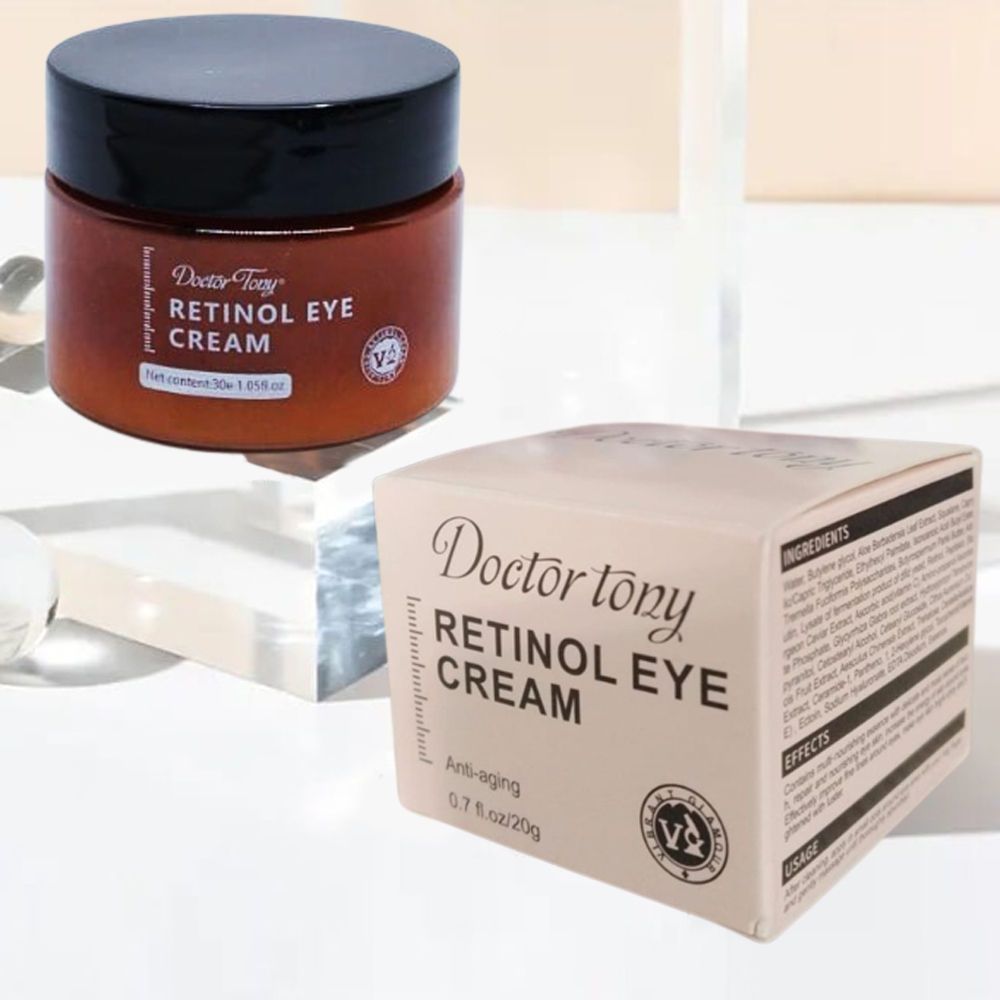 Jual DOCTOR TONY Retinol Cream 20g Krim Mata Retinol Ganda Menghaluskan ...