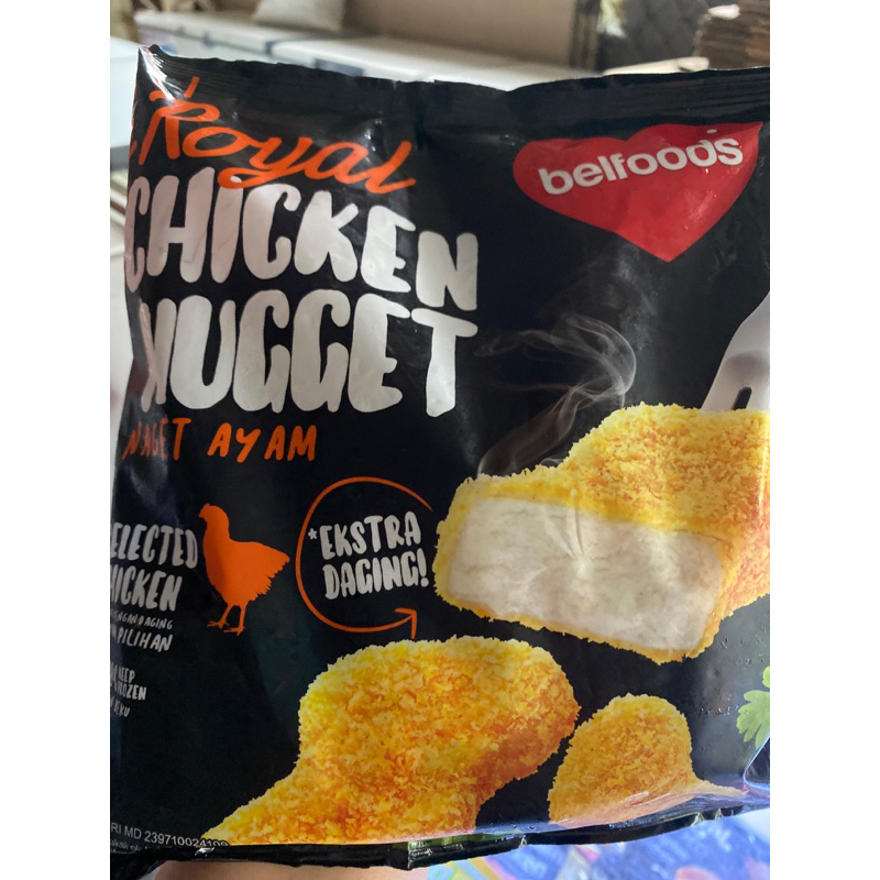Jual royal chicken nuget 500 gram belfoods | Shopee Indonesia