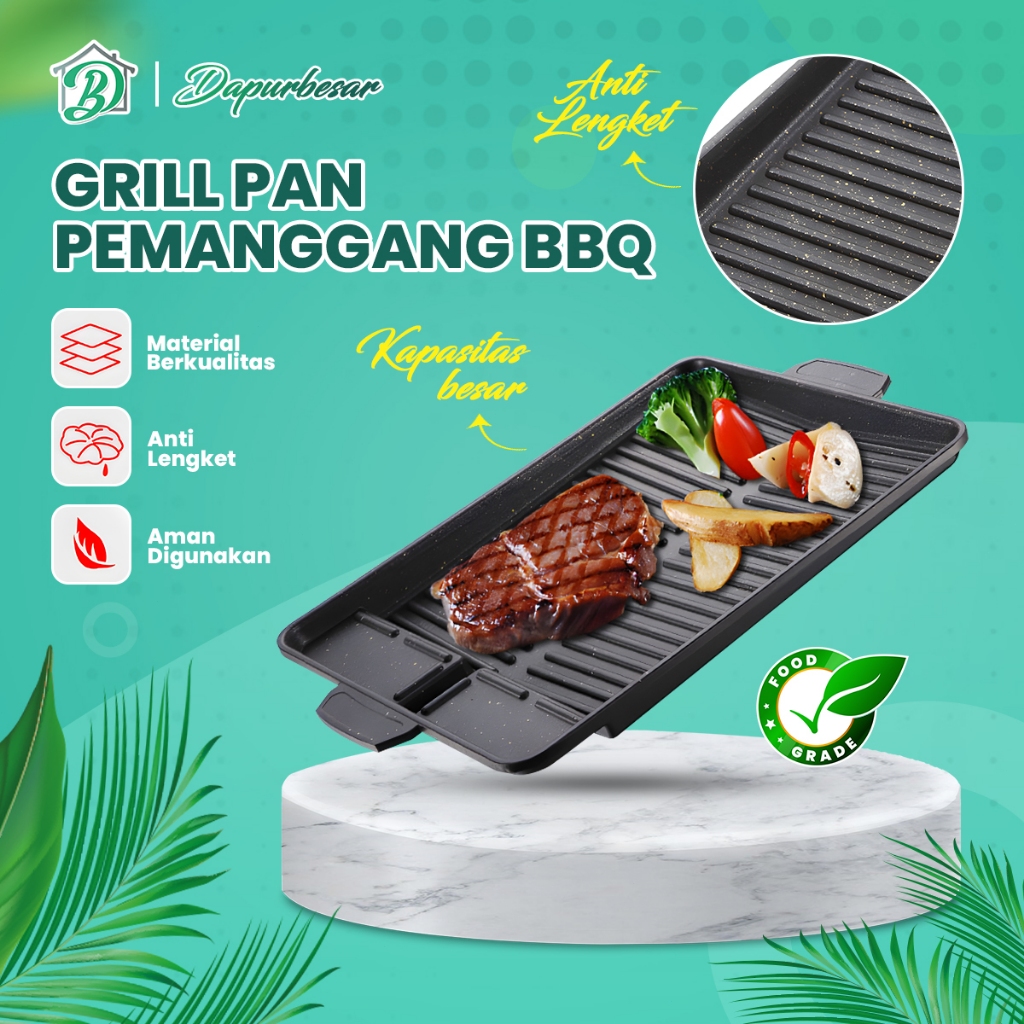 Jual Grill Pan Yakiniku Alat Panggangan Daging/Alat panggang BBQ Grill ...