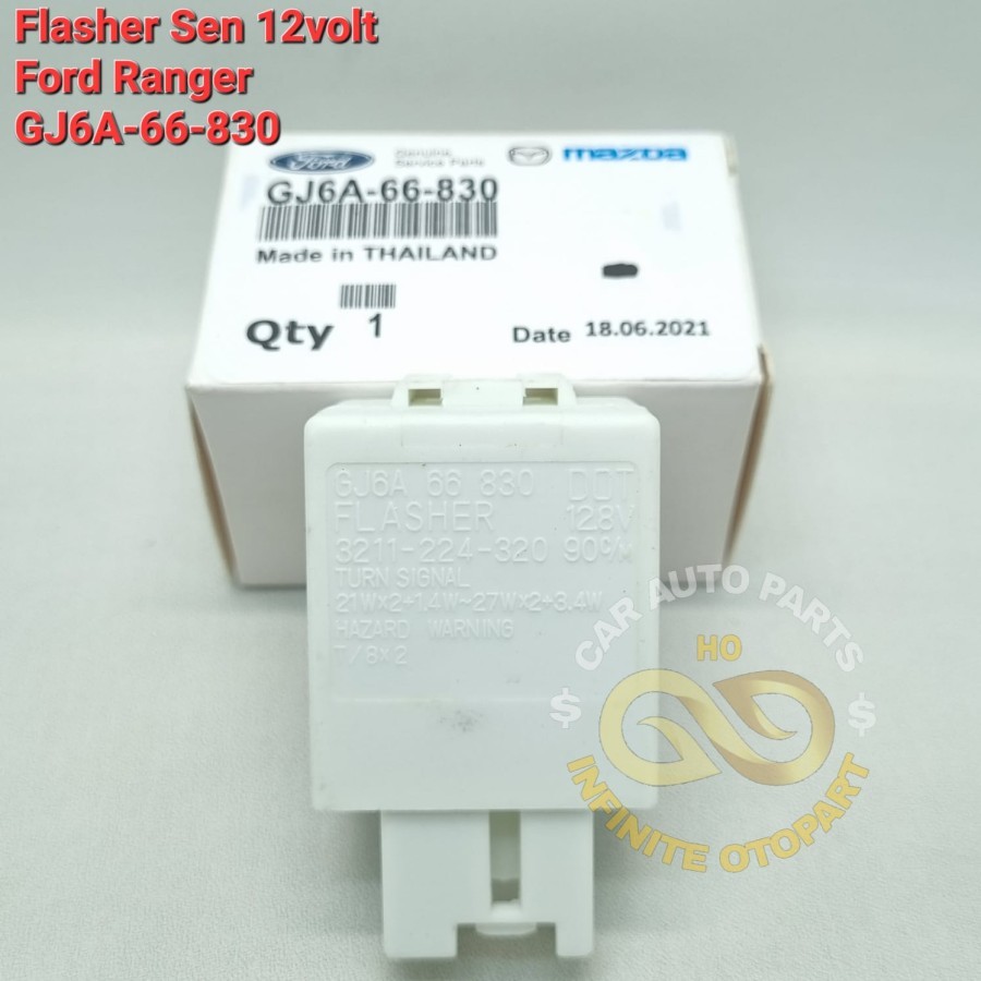 Jual RELLAY RELAY FLASHER FLASER SEIN SEN FORD RANGER MAZDA BT50 GJ6A ...