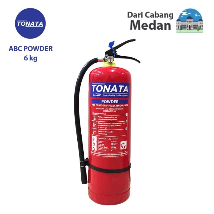 Jual APAR ABC Powder 6 Kg Tonata / Set Komplit | Shopee Indonesia