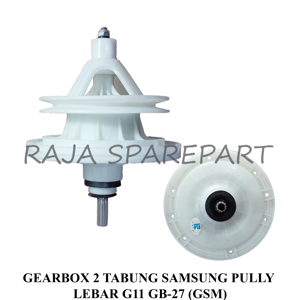 Jual GEARBOX MESIN CUCI/GEARBOX 2 TABUNG SAMSUNG PULLY LEBAR G11 GB-27 ...