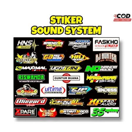 Jual STICKER - STIKER SOUND SYSTEM & STIKER ISI 25 Brewok Audio ...