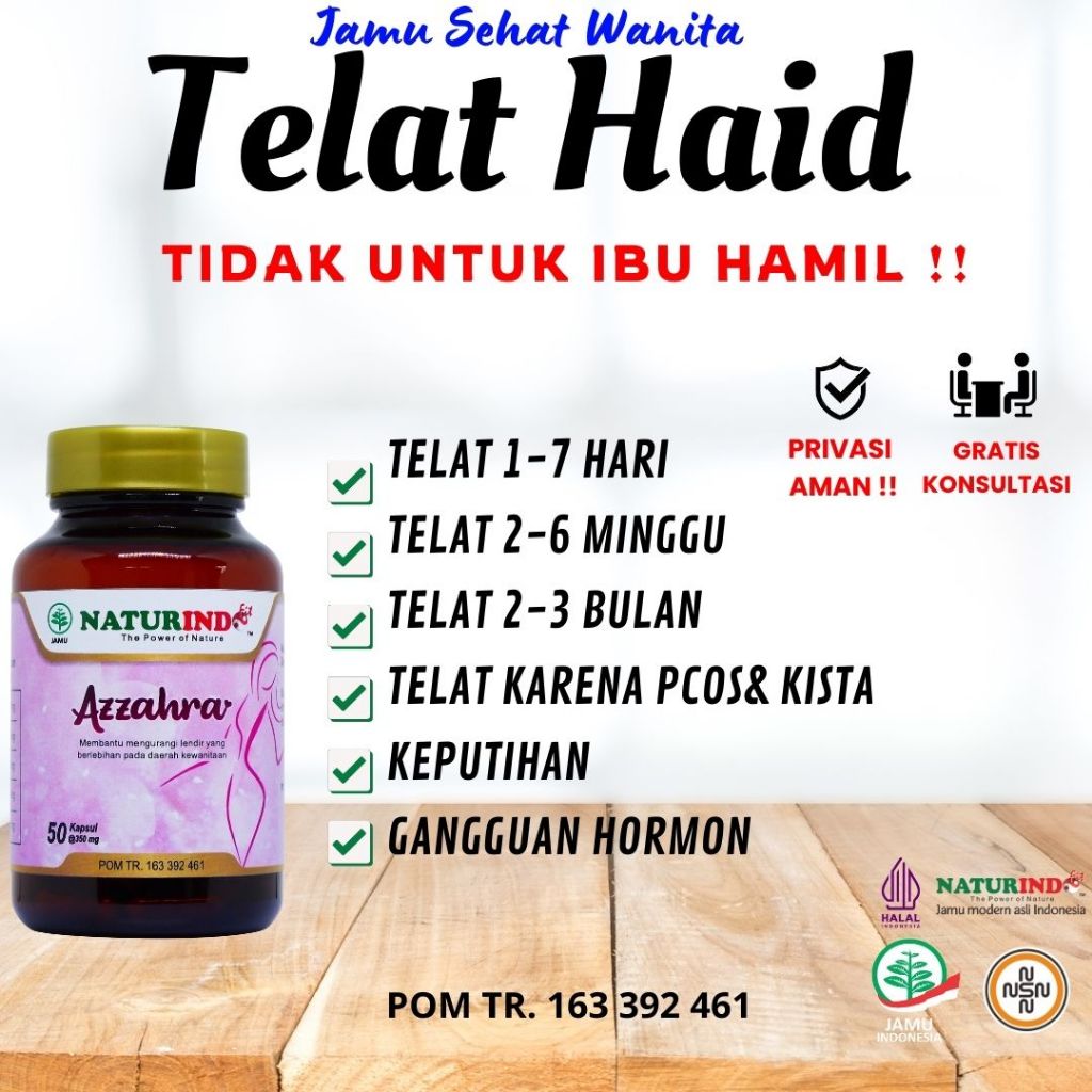 Jual Obat Telat Dateng Bulan Pelancar Haid Pelancat Tidak Teratur Nyeri ...