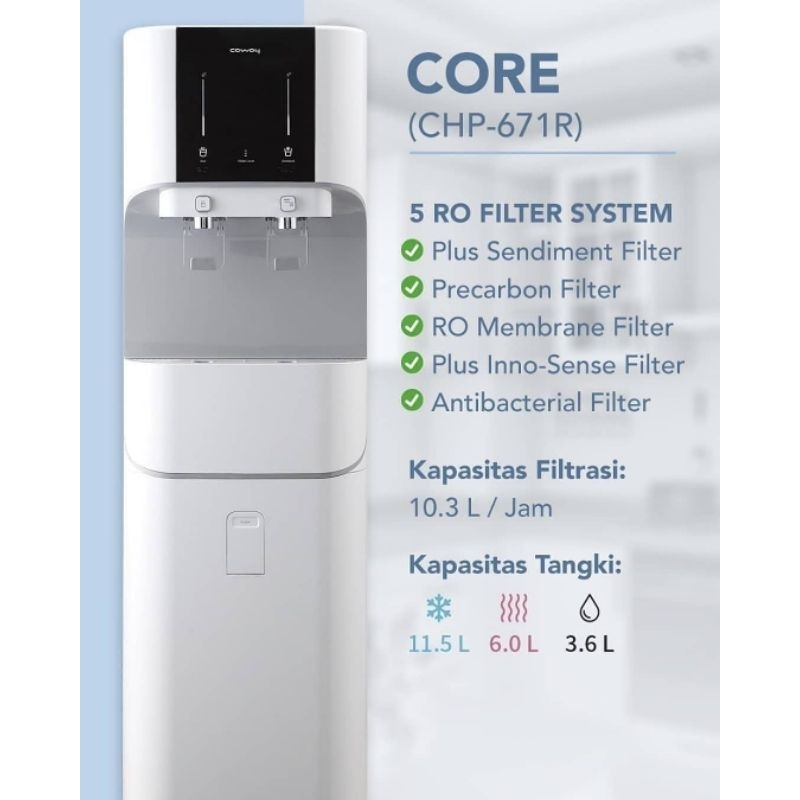 Jual Coway Water Purifier CORE( CHP-671R) | Shopee Indonesia