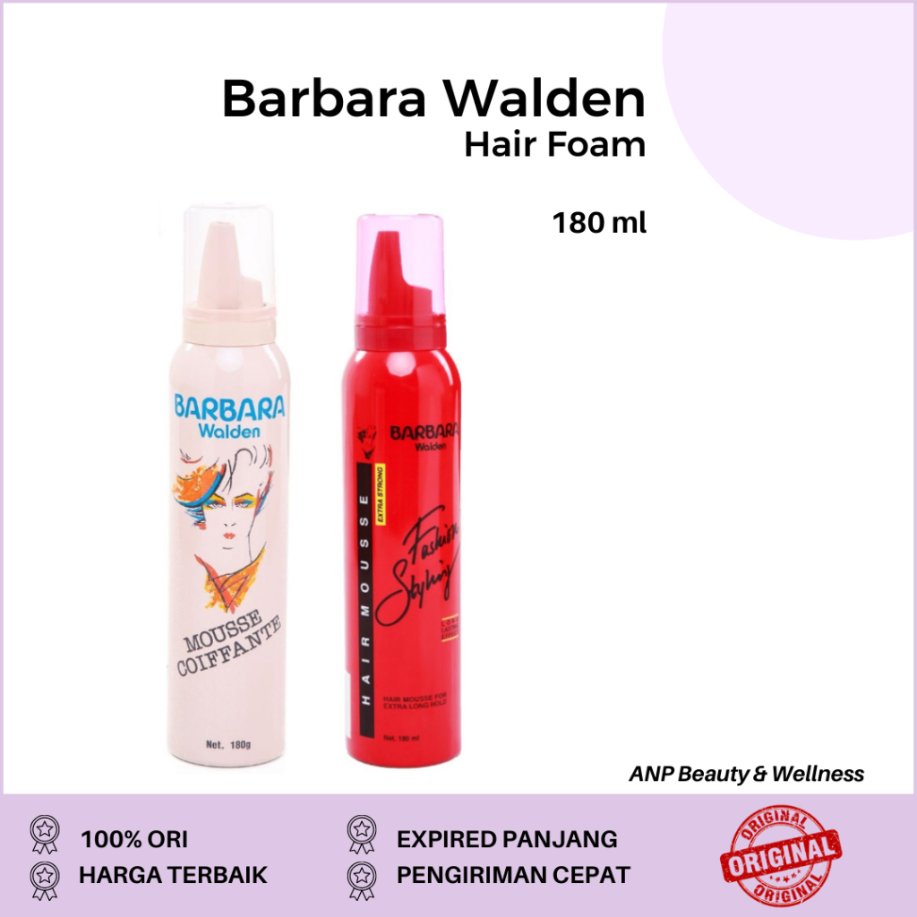 Jual Barbara Hair Foam 180 ml | Shopee Indonesia