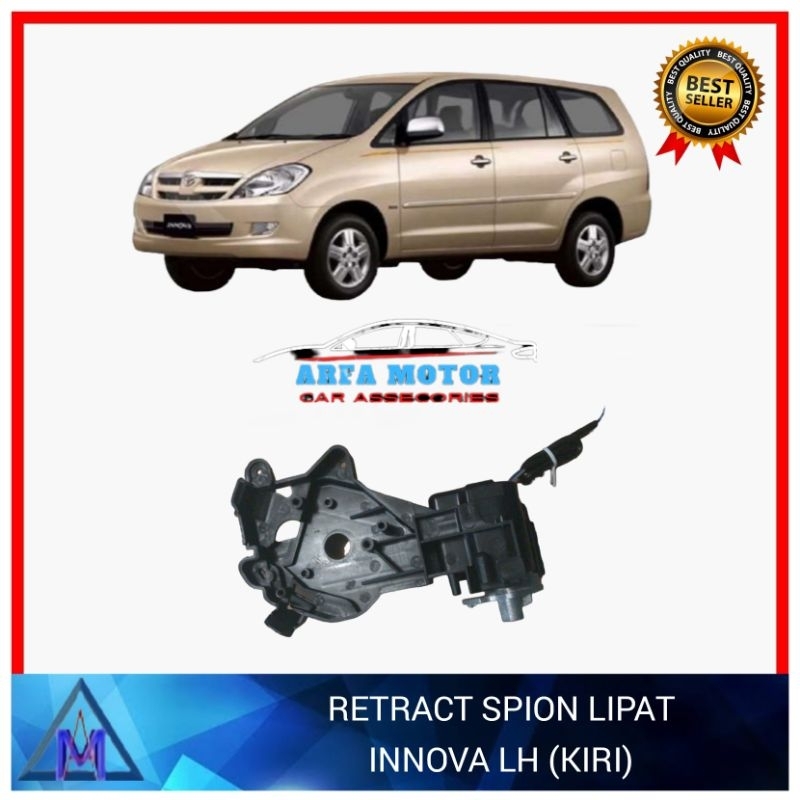 Jual Retract Innova Lama Kiri LH/ Motor Spion Lipat Innova LH Kiri ...