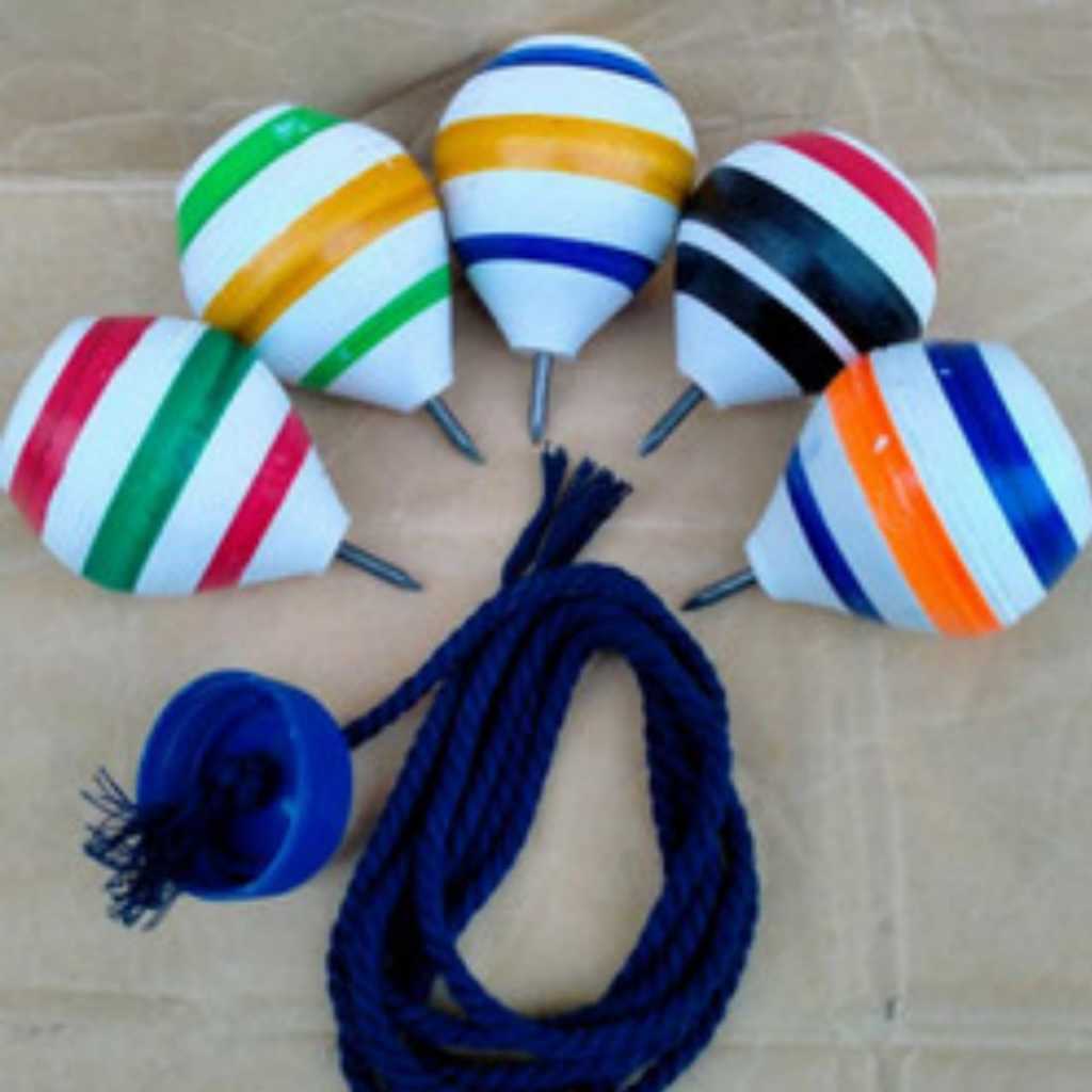 Jual Mainan Tradisional Gasing Panggal Kayu Super - Mainan Jadul Pangal ...