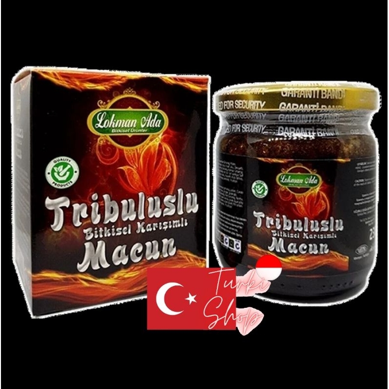 Jual Tribuluslu Macun Turki 230 gram Lokman Ada Sultan dengan kandungan ...