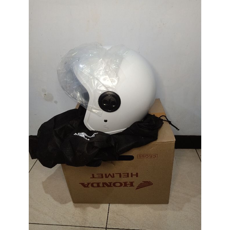 Jual PROMOOO Helm Honda Original, Model Scoopy TANPA STIKER SCOOPY ...