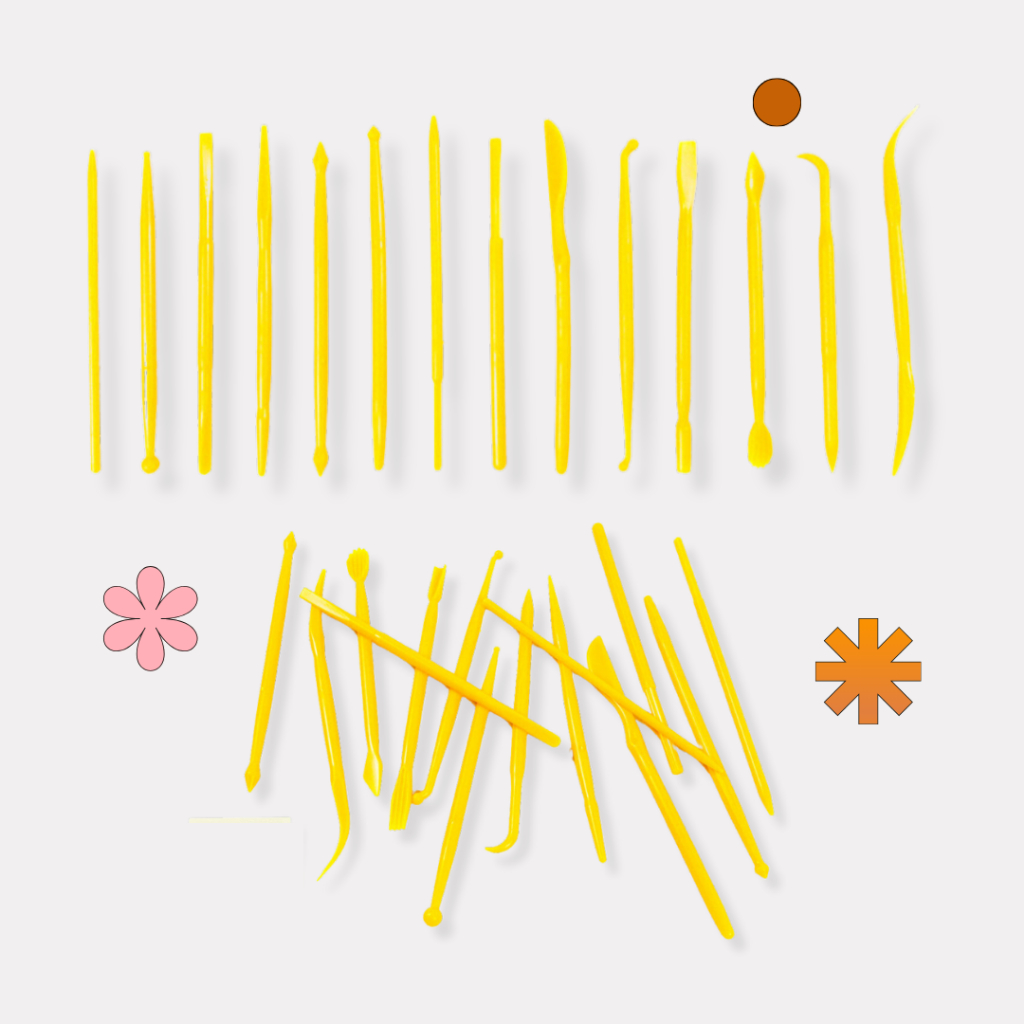 Jual Butsir Set Alat Ukir Tanah Liat/Clay Pottery Modelling Tools ...