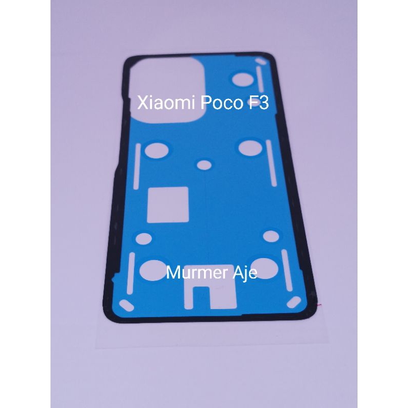 Jual Sticker lem adhesive back cover tutup batre Xiaomi poco X3 GT F2 ...