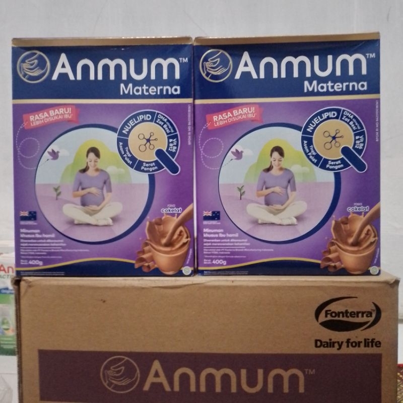 Jual Anmum materna cokelat 400gr DIJAMIN 100% ORIGINAL | Shopee Indonesia