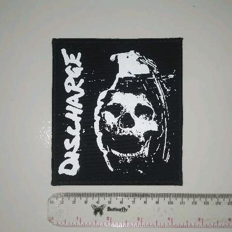 Jual Emblem/Patch/Tambalan Celana Jaket Vest Sweater Topi Tas - Discharge | Shopee Indonesia
