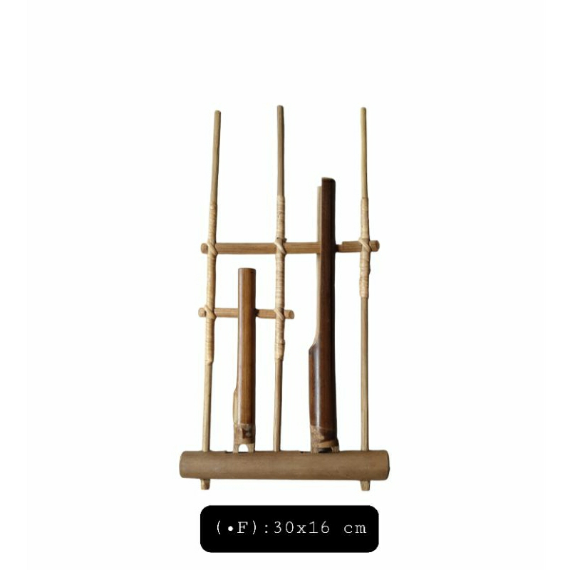 Jual Jual Angklung Satuan 1 oktaf Ukuran Mini/Kecil (Nada Tinggi) bambu ...