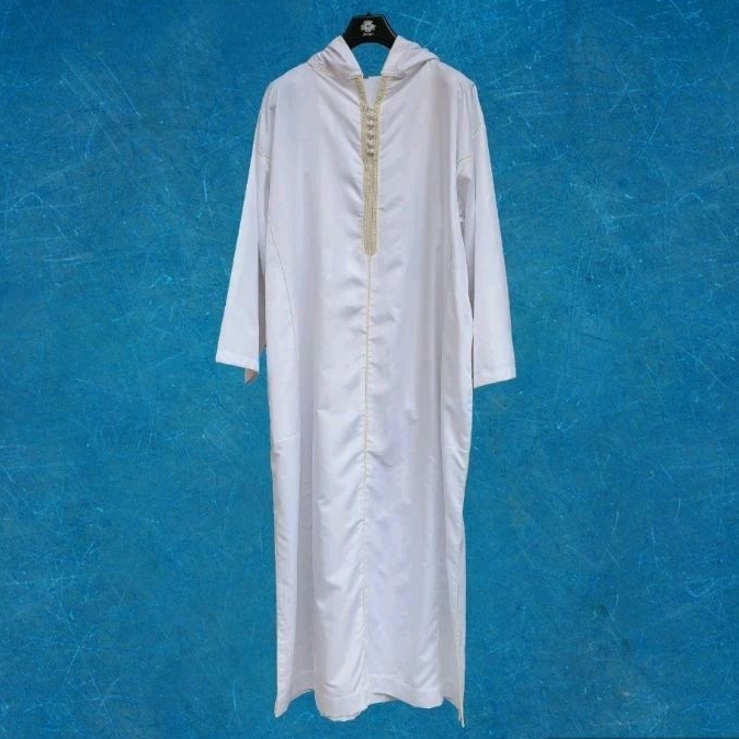 Jual Baju Sholat Umroh Haji Gamis Hoodie Djellaba Maroko Jalabah Jubah ...