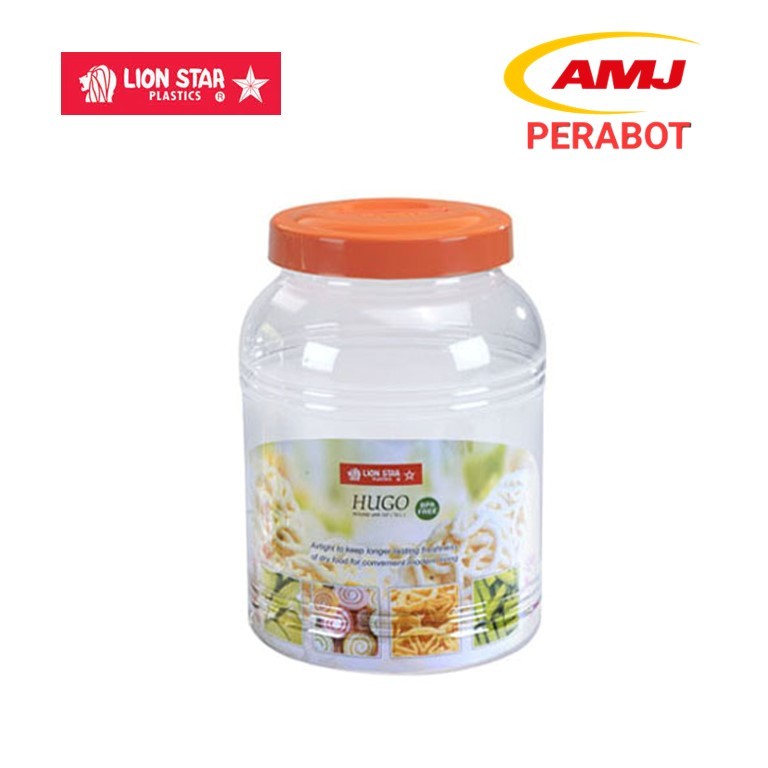 Jual LION STAR Toples Bulat Hugo Round Jar 107 ( 10 Liter ) | Shopee ...