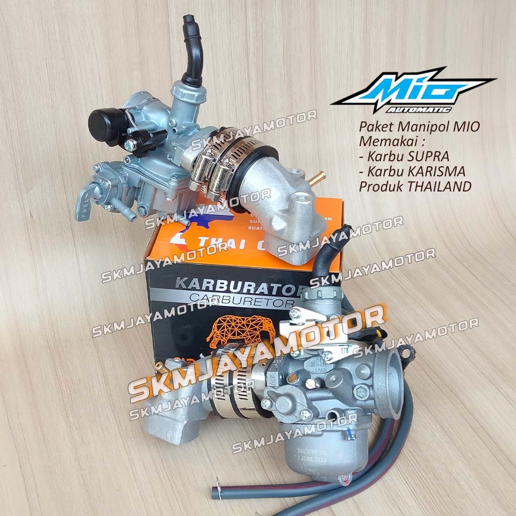 Jual Paket Manipol MIO, MIO SOUL Memakai Karbu Supra/Karisma THAILAND | Shopee Indonesia