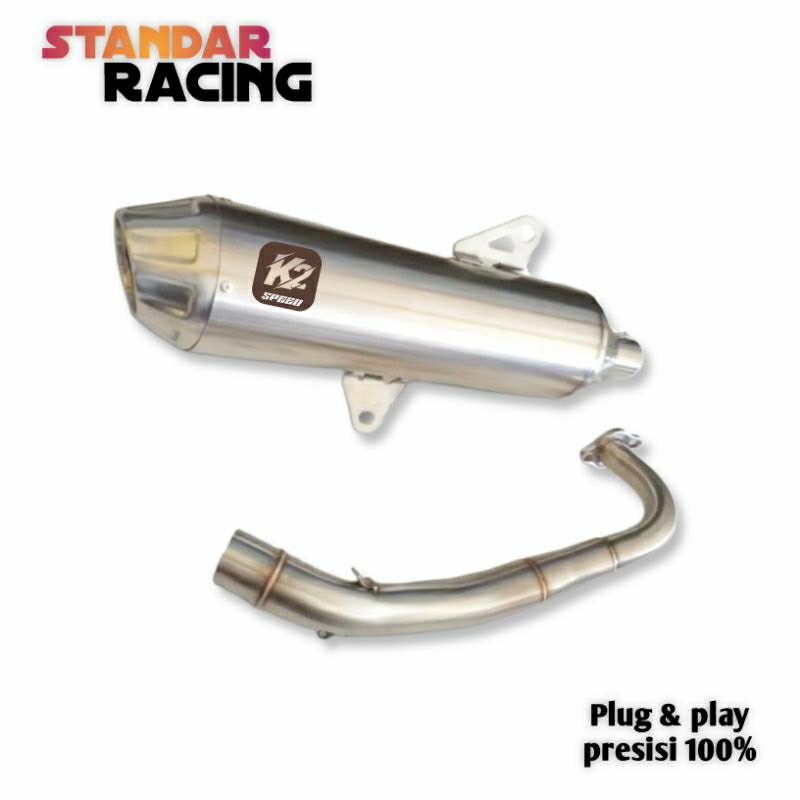 Jual knalpot standar racing aerox nmx pcx vario scoopy beat mio ...