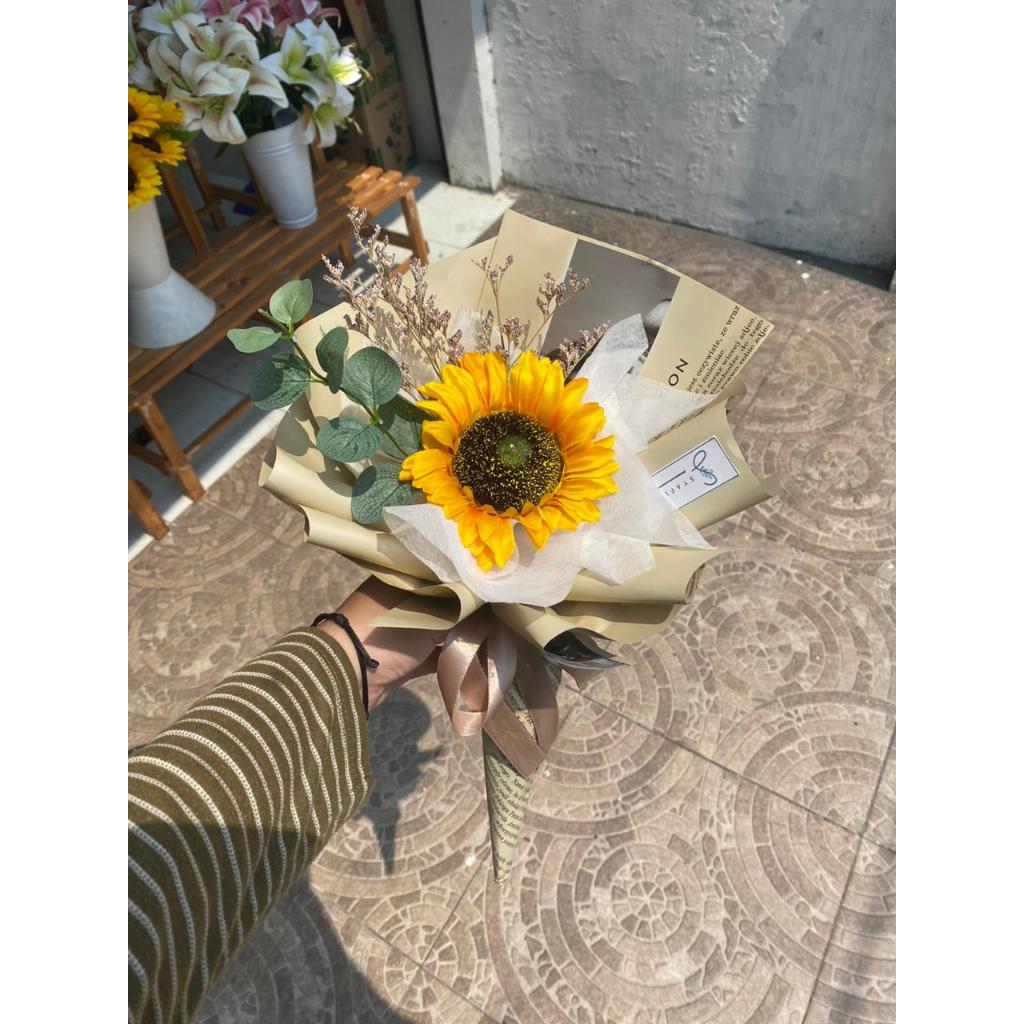 Jual Buket bunga matahari (single sunflowers) | Shopee Indonesia