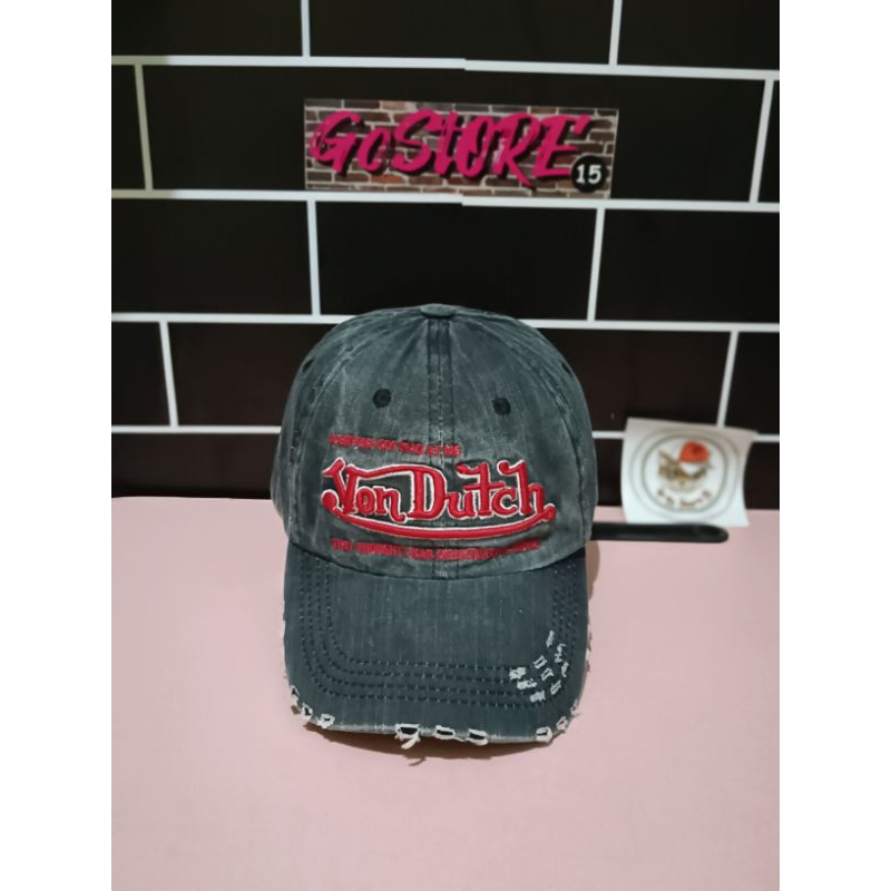 Jual TOPI VON DUTCH VINTAGE ORIGINAL | Shopee Indonesia