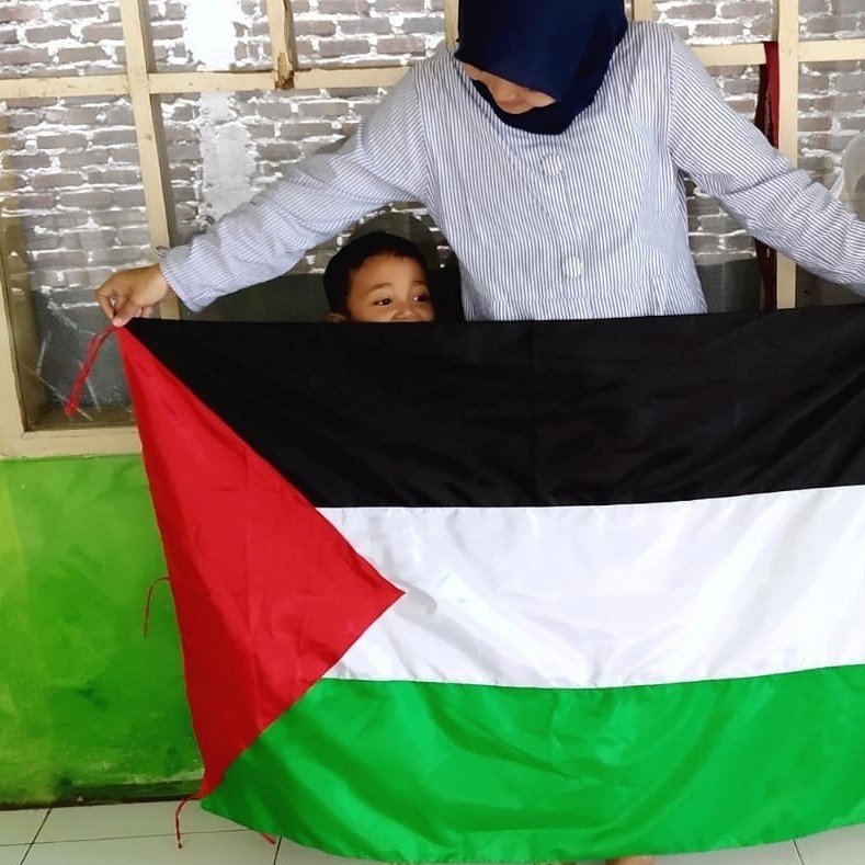 Jual bendera palestina bendera palestin bendera negara palestina kain ...