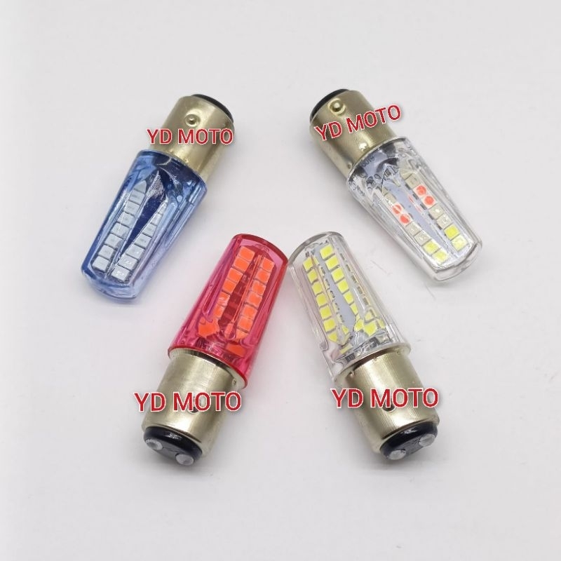 Jual Lampu rem Motor dan mobil led 32 mata 3 mode running rgb ...