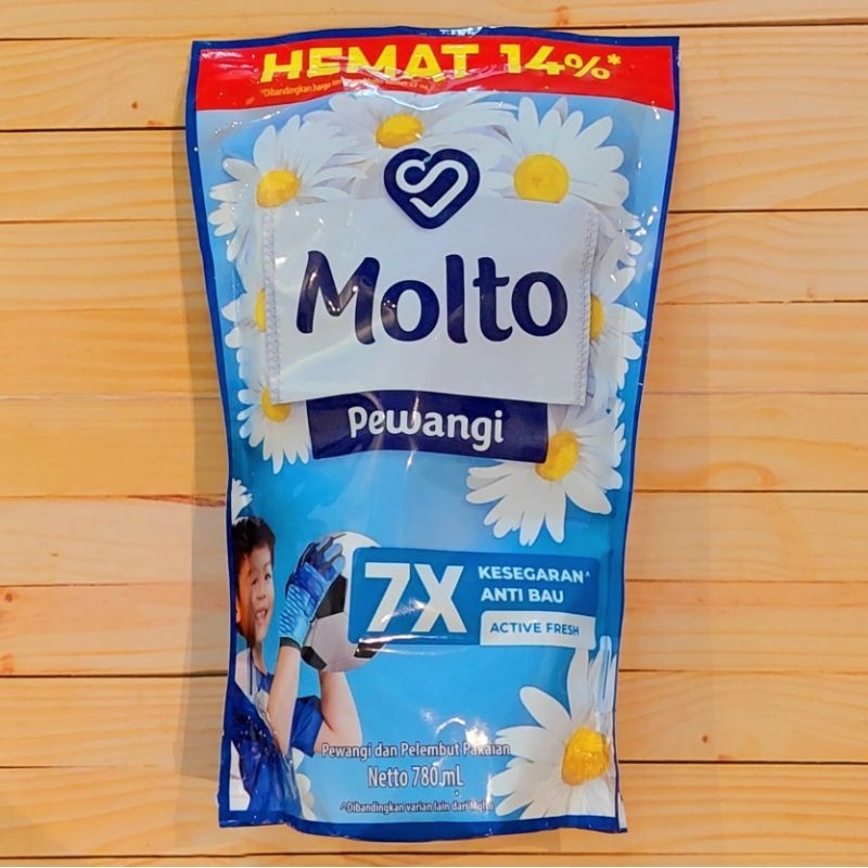 Jual Molto Pewangi Active Fresh 780ml | Shopee Indonesia