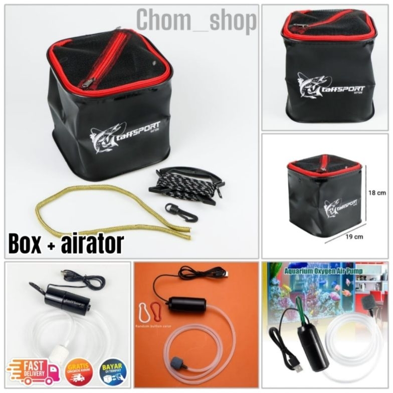 Jual Serba Murah box umpan/kotak umpan udang idup/kotak umpan/airator ...