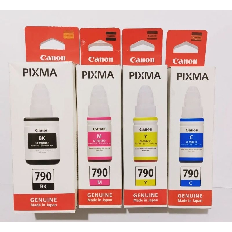 Jual tinta Canon GI 790 premium for printer series G1000 G1010 G2000 ...